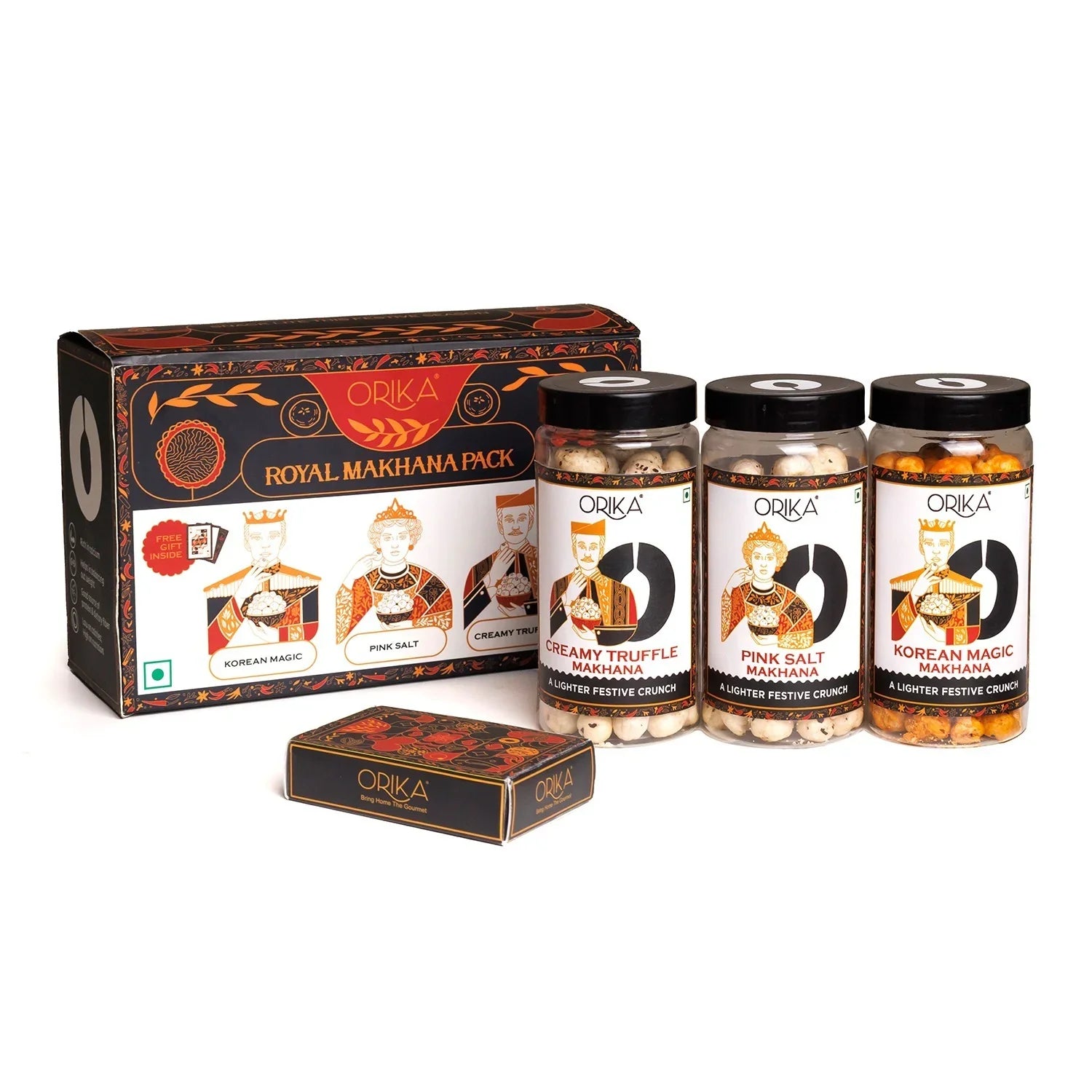 Orika Royal Makhana Gift Box, 120g,